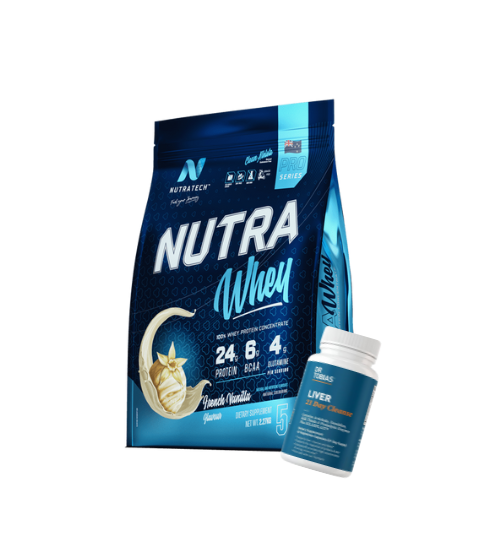 NutraTech Nutra Whey Protein 5Lb + FREE Liver Cleanse – TopDog Nutrition